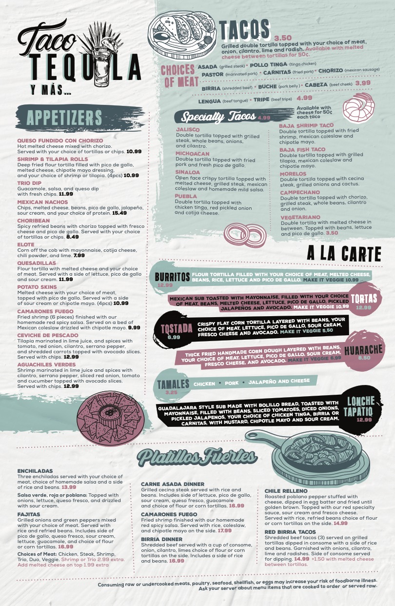 Taco Tequila Y Mas